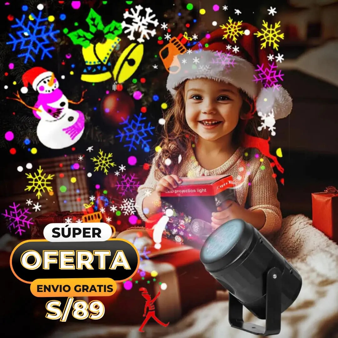 Proyector de navidad 3D – Gusa store
